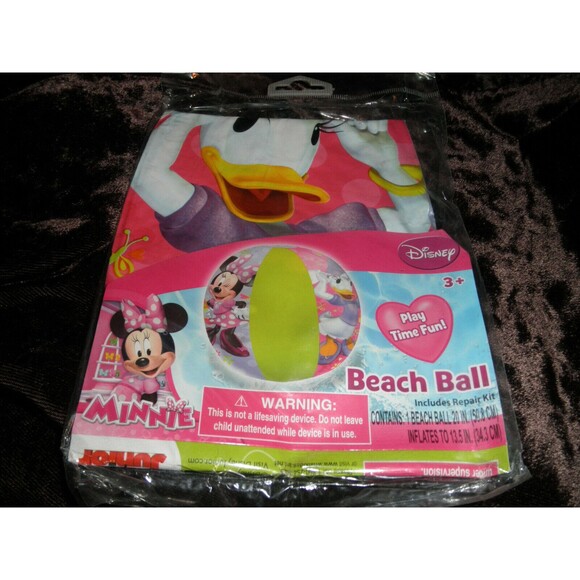 Disney | Other | New By Disney Junior Minnie Mouse Beach Ball 2 Ages 3 ...